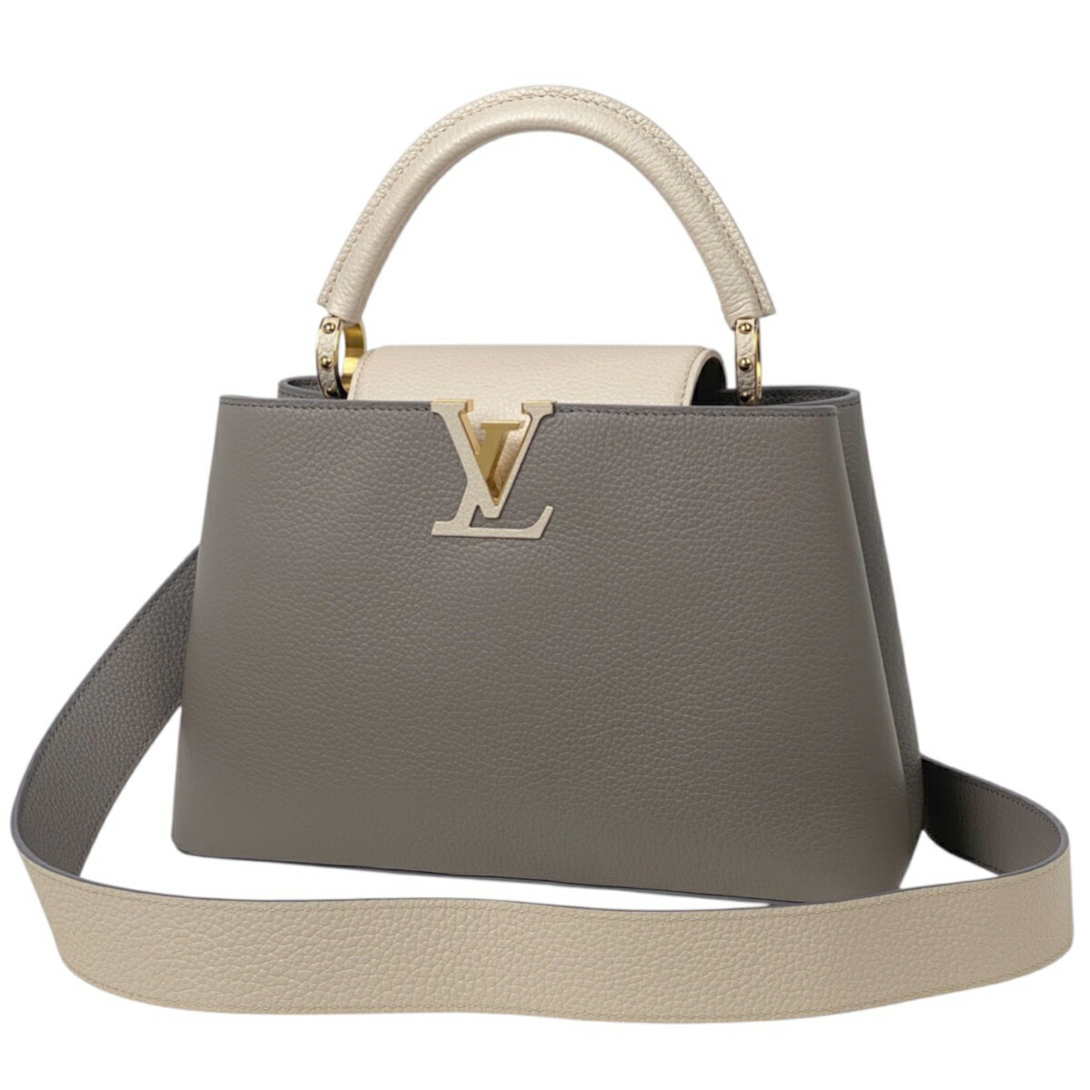 【楽天市場】ルイ・ヴィトン Louis Vuitton カプシーヌ MM 2WAY ショルダーバッグ ハンドバッグ トリヨン スティーブル ...