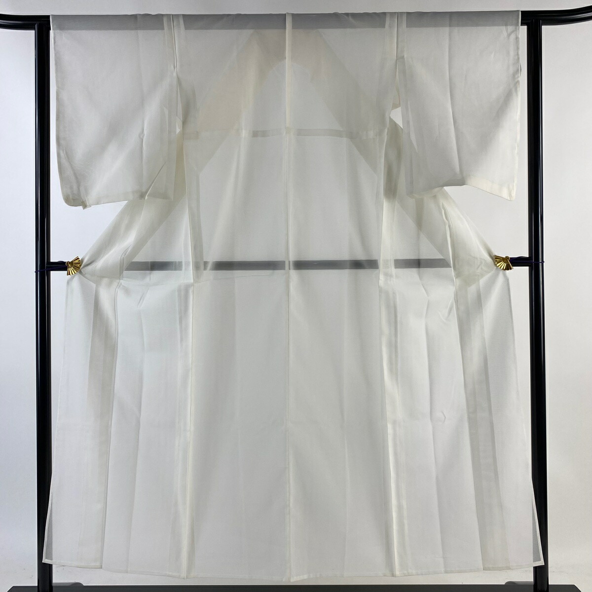 【楽天市場】長襦袢 身丈154cm 裄丈62cm S 絽 白 正絹 秀品 【中古】：バイセル 楽天市場店