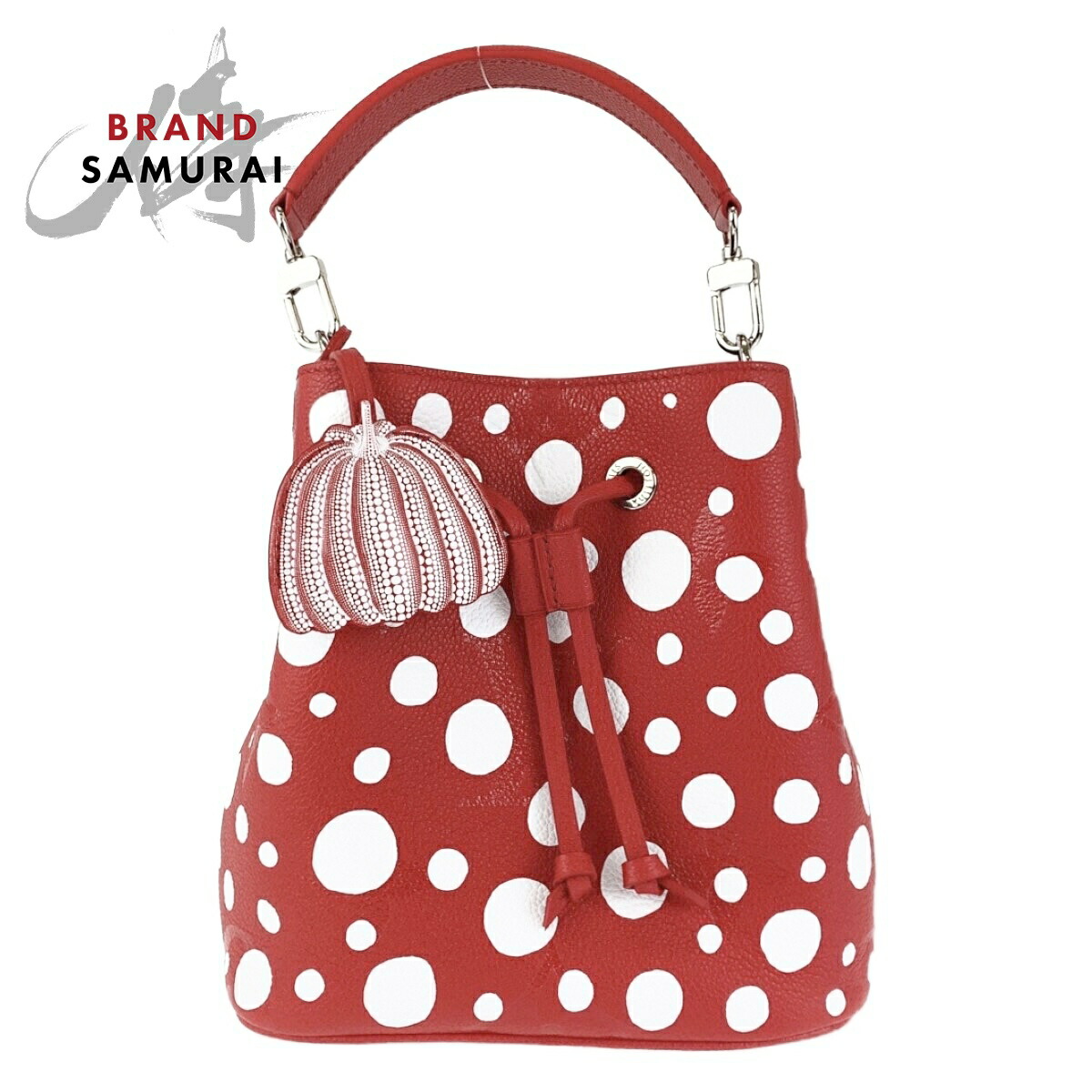 【楽天市場】希少 新品未使用 LOUIS VUITTON ルイヴィトン LV×YK ネオノエ BB 草間彌生 日本限定モデル レッド レザー ...