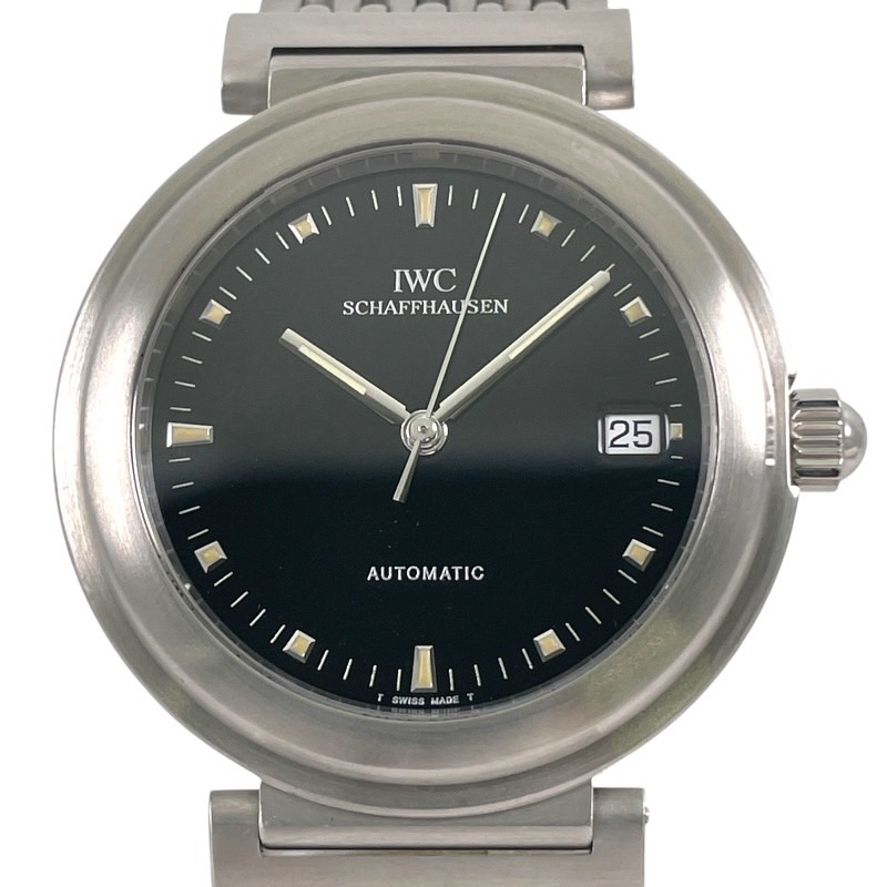 【楽天市場】IWC インターナショナルウォッチカンパニー ダヴィンチ IW3528 腕時計 ステンレススチール ブラック【中古】 メンズ ...