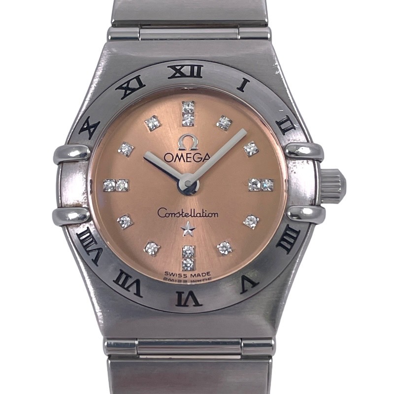 【楽天市場】OMEGA オメガ コンステレーションミニ 16Pダイヤインデックス 1999本限定 1564.66 腕時計 ステンレススチール ...