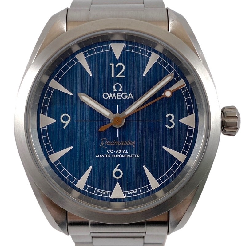 【楽天市場】【中古】【OMEGA】オメガ レイルマスター 220.10.40.20.03.001 腕時計 ステンレススチールメンズ 自動巻き ...