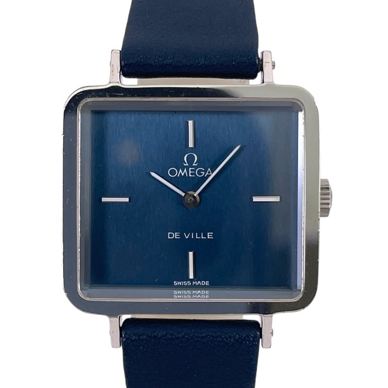 【楽天市場】【中古】【OMEGA】オメガ デビル 腕時計 SS/レザーレディース 手巻き ヴィンテージ アンティーク スクエア：ブランド ユ ...