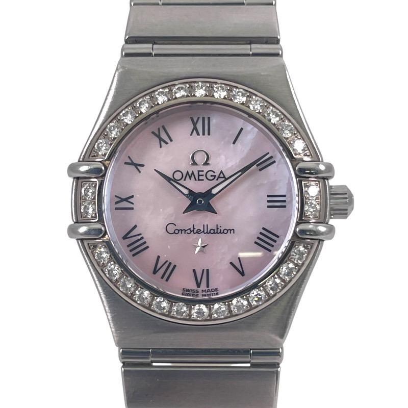 【楽天市場】【中古】【OMEGA】オメガ コンステレーションミニ 1466.83 腕時計 ステンレススチールレディース クオーツ ベゼルダイヤ ...