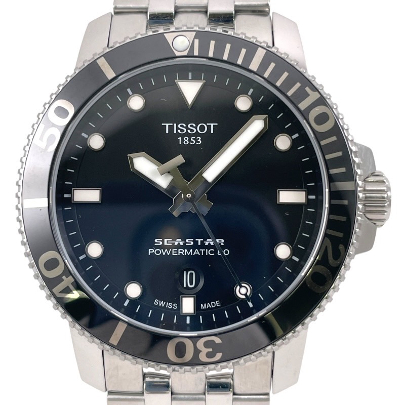 【楽天市場】【中古】【TISSOT】ティソ シースター1000 T120407A 腕時計 ステンレススチールメンズ 自動巻き：ブランド ユキチ ...