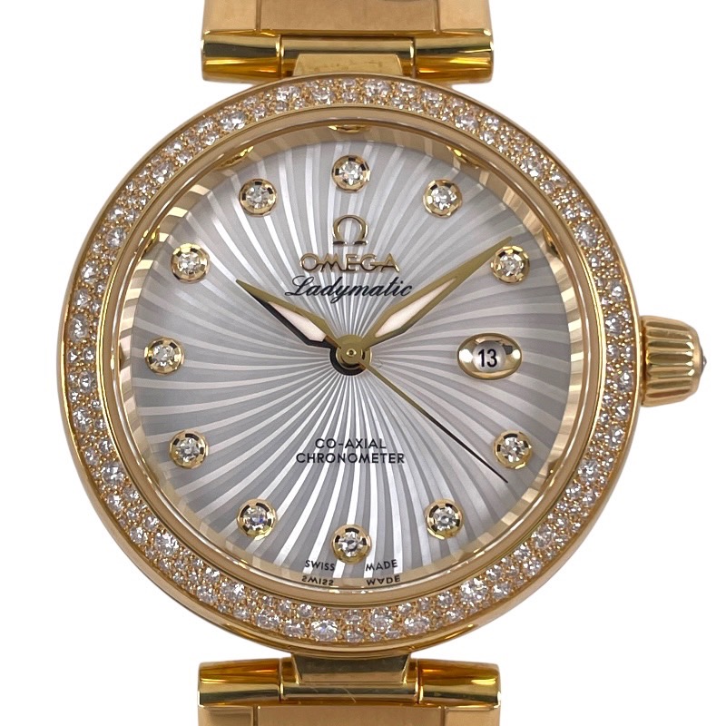 【楽天市場】【中古】【OMEGA】オメガ デヴィル レディマティック 425.65.34.20.55.002 腕時計 K18イエローゴールド ...