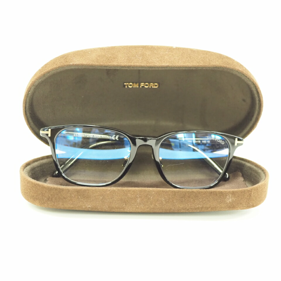 【楽天市場】tom Ford トムフォード Tf5860 メガネケース付き メガネ ブラック ユニセックス：branje 楽天市場店
