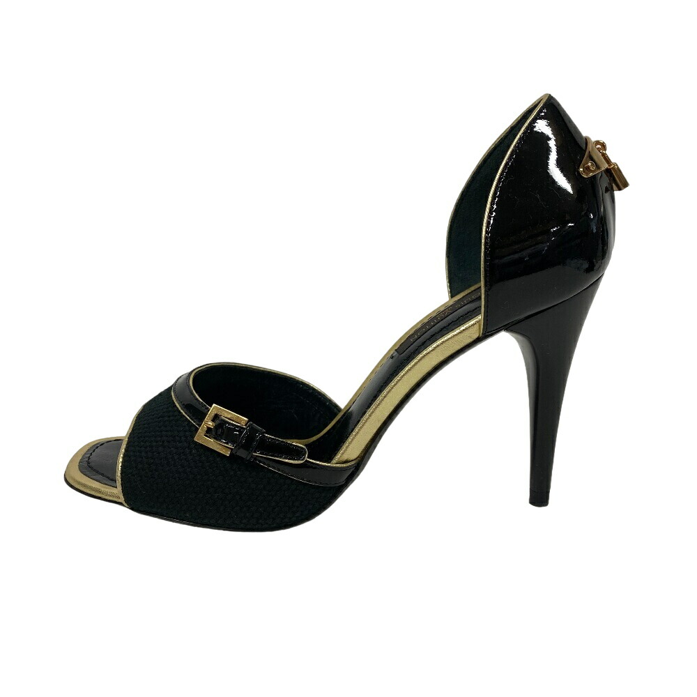 【楽天市場】LOUIS VUITTON/ルイヴィトン BL1025 カデナ 15年 パンプス ブラック レディース：BRANJE 楽天市場店