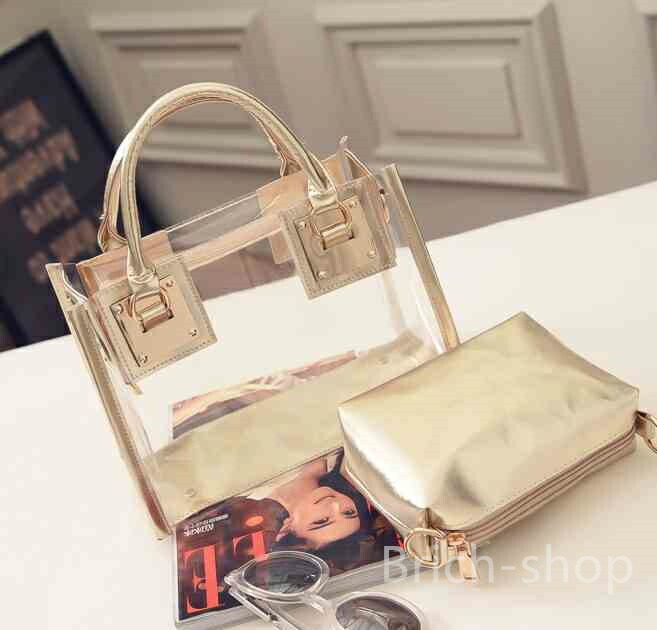 【楽天市場】【送料無料】グ ショルダーバッグ レディース透明 2way バッグ シースルーバック おしゃれ 斜め掛け クリアバッグ かばん 大 人気 ビニール：Brich