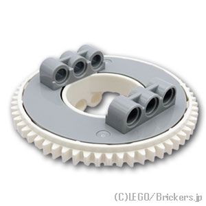 【楽天市場】レゴ パーツ テクニック ターンテーブル - 60歯ギア(18939 / 18938) [ White / ホワイト ...