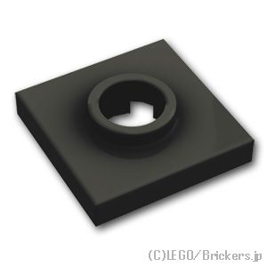 【楽天市場】レゴ パーツ ターンテーブル 2 x 2 - ベース [ Black / ブラック ] | LEGO純正品の バラ 売り ...