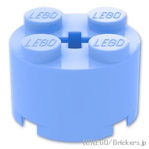 【楽天市場】レゴ パーツ ラウンド ブロック 2 x 2 [ Bt,Lt Blue / ブライトライトブルー ] | LEGO純正品の バラ ...