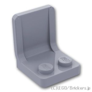 【楽天市場】レゴ パーツ シート / チェア - 2 x 2 [ Light Bluish Gray / グレー ] | LEGO純正品の ...