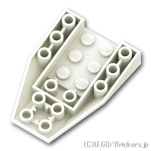 【楽天市場】レゴ パーツ トリプル 逆 ウェッジ 6 x 4 [ White / ホワイト ] | LEGO純正品の バラ 売り：ブリッカーズ ...