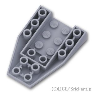 【楽天市場】レゴ パーツ 逆ウェッジ 6 x 4 - 3面 [ Light Bluish Gray / グレー ] | LEGO純正品の バラ ...