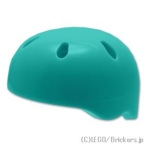【楽天市場】レゴ パーツ スポーツヘルメット [ Dark Turquoise / ダークターコイズ ] | LEGO純正品の バラ 売り ...