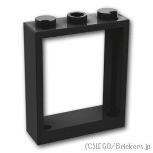 【楽天市場】レゴ パーツ ウィンドウ フレーム 1 x 3 x 3 [ Black / ブラック ] | LEGO純正品の バラ 売り ...