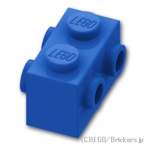 【楽天市場】レゴ パーツ ブロック 1 x 2 - 2面スタッド [ Blue / ブルー ] | LEGO純正品の バラ 売り：ブリッカーズ ...