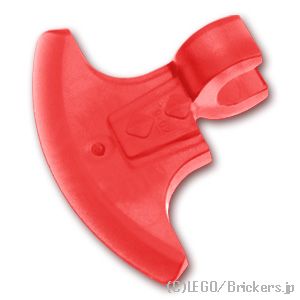 【楽天市場】レゴ パーツ アックスヘッド / 斧頭 - クリップ [ Tr,Red / トランスレッド ] | LEGO純正品の バラ 売り ...