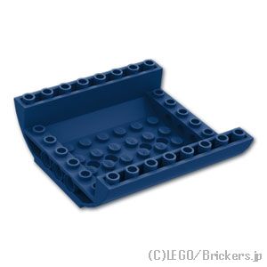 【楽天市場】レゴ パーツ ダブル 逆 カーブ スロープ - 8 x 8 x 2 [ Dark Blue / ダークブルー ] | LEGO純正 ...