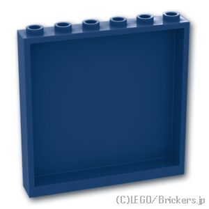 【楽天市場】レゴ パーツ パネル 1 x 6 x 5 [ Dark Blue / ダークブルー ] | LEGO純正品の バラ 売り ...