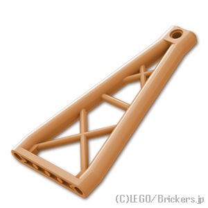 【楽天市場】レゴ パーツ サポート 1 x 6 x 10 - 三角桁 [ Md,Nougat / ミディアムヌガー ] | LEGO純正品の ...