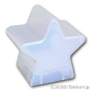 【楽天市場】レゴ パーツ デュプロ ブロック 2 x 2 x 2 1/2 - スター [ Satin Tr - Clear / サテントランス ...