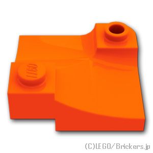 【楽天市場】レゴ パーツ スロープ カーブ 3 x 3 ダブル [ Reddish Orange / レディッシュオレンジ ] | LEGO ...