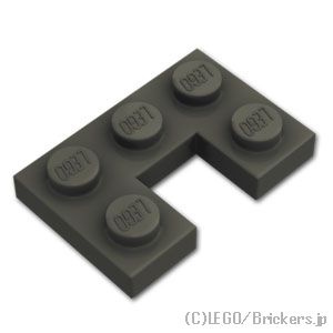 【楽天市場】レゴ パーツ プレート 2 x 3 / 1 x 1 カットアウト [ Black / ブラック ] | LEGO純正品の バラ ...