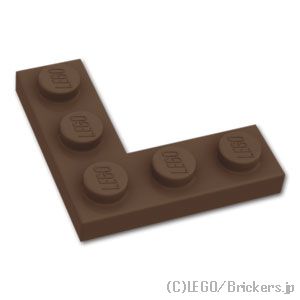 【楽天市場】レゴ パーツ プレート 3 x 3 コーナー [ Dark Brown / ダークブラウン ] | LEGO純正品の バラ 売り ...