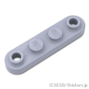 【楽天市場】レゴ パーツ ラウンド プレート 1 x 4 - 2オープンスタッド [ Light Bluish Gray / グレー ...
