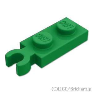 【楽天市場】レゴ パーツ プレート 1 x 2 - 垂直クリップ [ Green / グリーン ] | LEGO純正品の バラ 売り ...