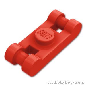 【楽天市場】レゴ パーツ プレート 1 x 1 - 両サイド バーハンドル [ Red / レッド ] | LEGO純正品の バラ 売り ...