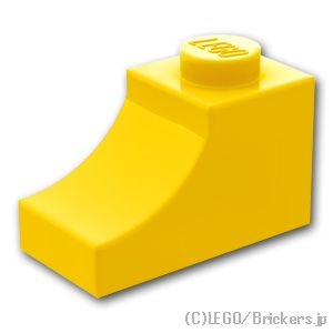 【楽天市場】レゴ パーツ ハーフ 逆 アーチ 1 x 2 [ Yellow / イエロー ] | LEGO純正品の バラ 売り：ブリッカーズ楽天市場店