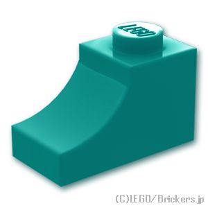 【楽天市場】レゴ パーツ ハーフ 逆 アーチ 1 x 2 [ Dark Turquoise / ダークターコイズ ] | LEGO純正品の ...