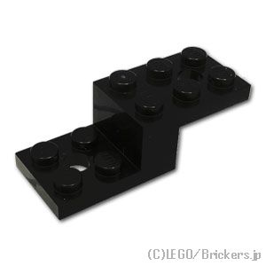 【楽天市場】レゴ パーツ ブラケット 5 x 2 x 1 - 1/3 - スタッドホルダー - [ Black / ブラック ] | LEGO ...