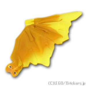 【楽天市場】レゴ パーツ ドラゴンウィング 9 x 6 - マーブルトランスイエロー [ Tr,Yellow / トランスイエロー ...