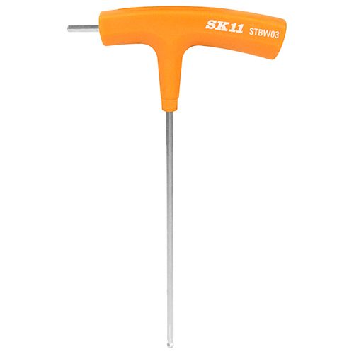 【楽天市場】【メール便可】藤原産業 SK11 T型ボールポイントレンチ 3mm：ホームセンターブリコ