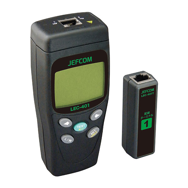 【楽天市場】ジェフコム JEFCOM 101737 LANケーブルチェッカー LEC-401 4937897511318：BRIEDGE BY 古河産業