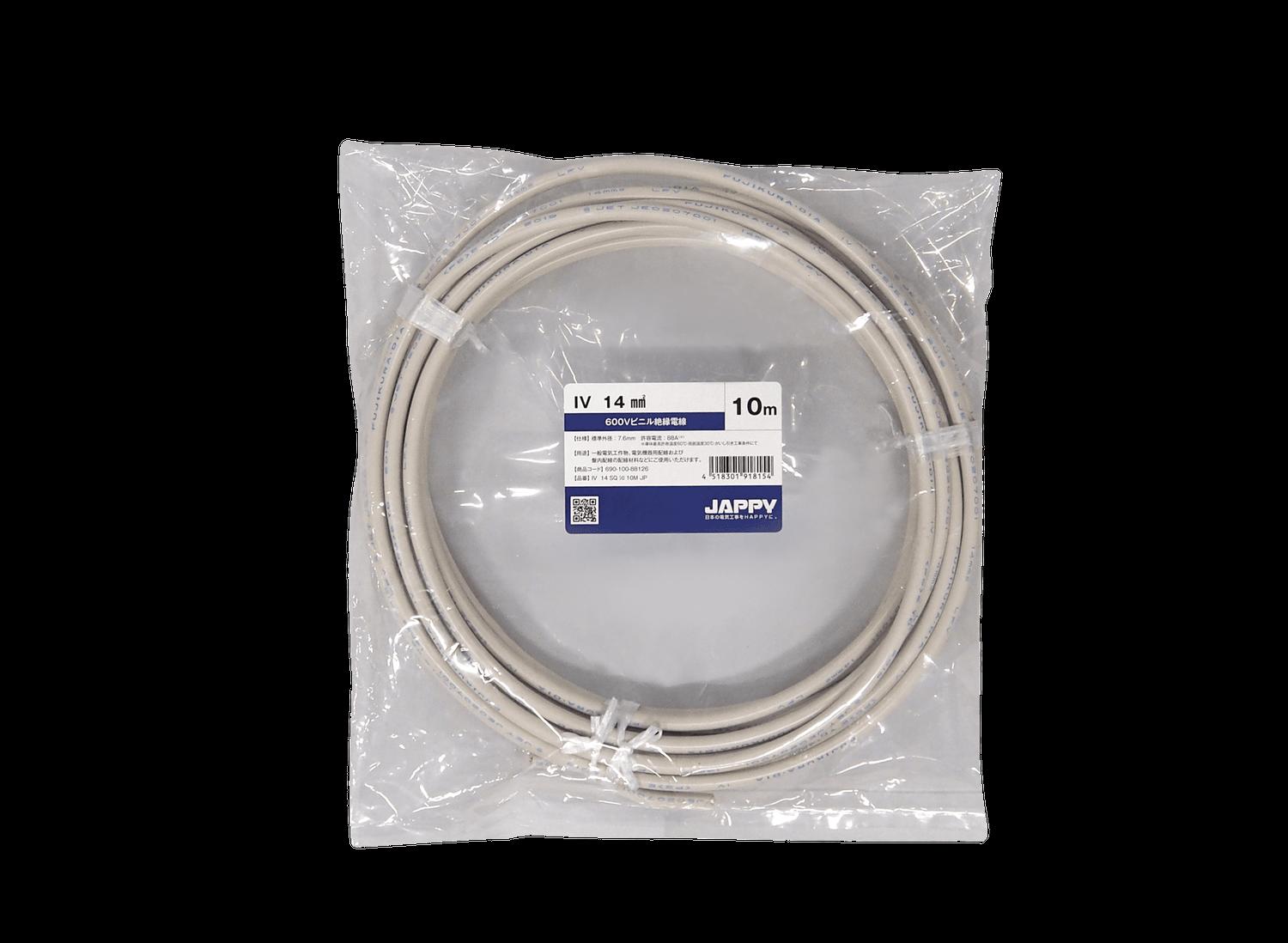 【楽天市場】JAPPY ミニ定尺品(IV) 14SQ 白 IV 14 SQ 白 10M JP：BRIEDGE BY 古河産業