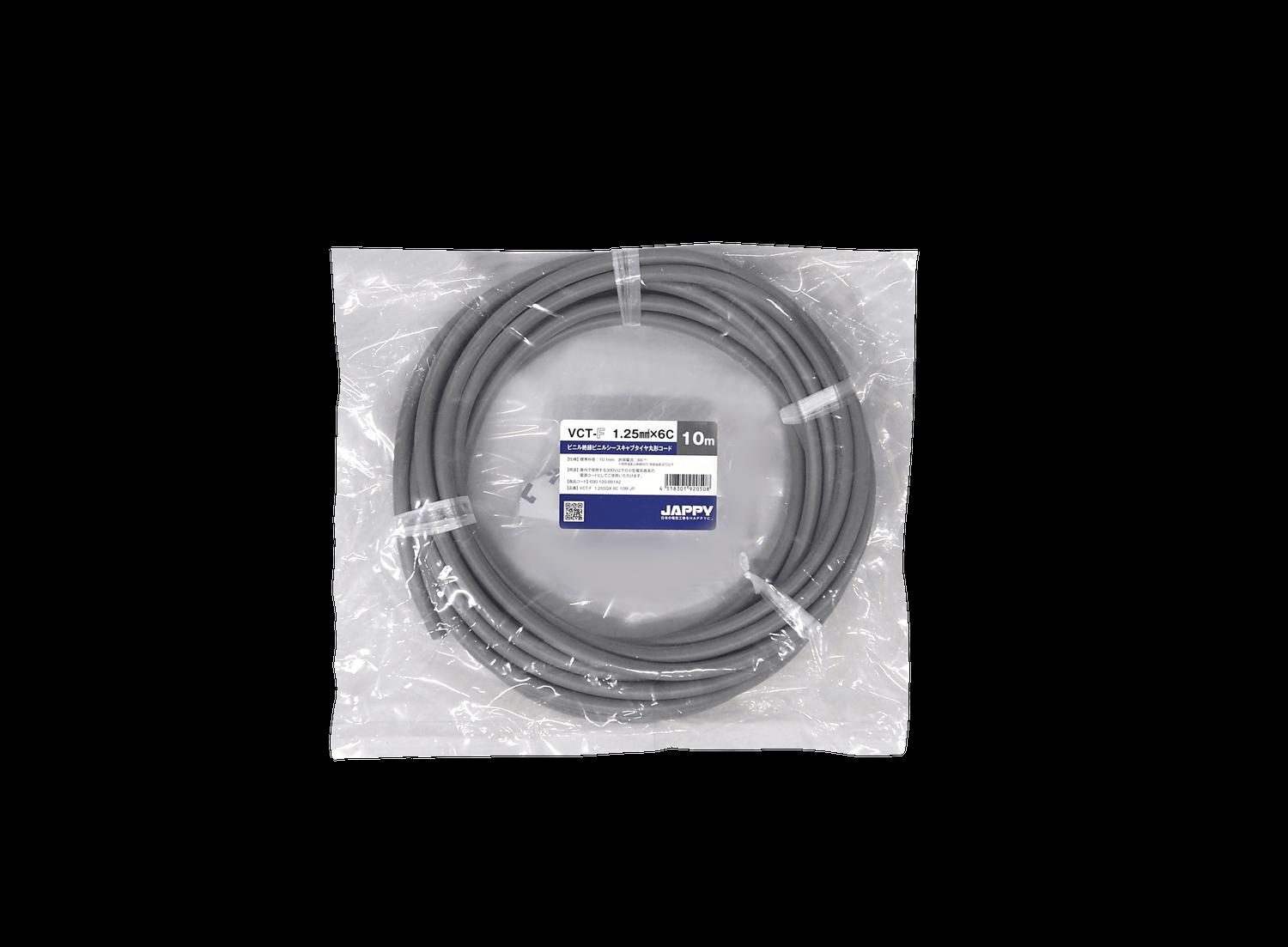 【楽天市場】JAPPY VCT-F 1.25SQX 6C 10M JP ミニ定尺品(VCTF) 1.25SQ VCT-F 1.25SQX 6C 10M JP：BRIEDGE BY 古河産業