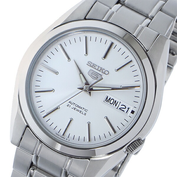 【楽天市場】セイコー SEIKO 腕時計 メンズ SNKL41K1 セイコー 5 SEIKO5 自動巻き ホワイト：ウォッチリスト