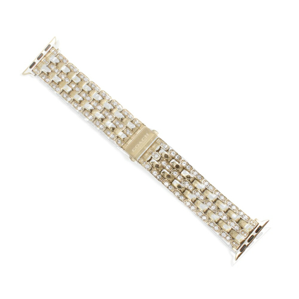 【楽天市場】コーチ COACH アップルウォッチ バンド 替えベルト 14700262 レディース ゴールド：ウォッチリスト