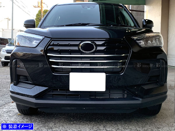 【楽天市場】【 BRIGHTZ ロッキー A200S A210S 超鏡面ステンレスメッキグリルモール 3PC 】 【 GRI−ETC−128 】 200S 210S S 200 210 ...