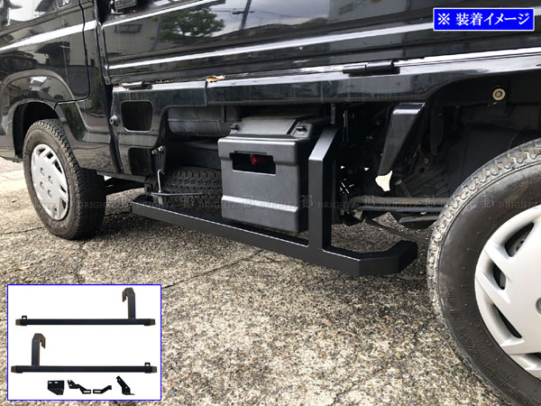 【楽天市場】【 BRIGHTZ アクティトラック HA8 HA9 サイドガード 黒 】 【 SID−GUA−015 】 HA8 HA9 ...