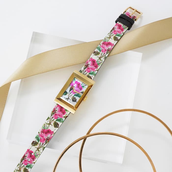 【楽天市場】グッチ Gフレーム フローラル MOP YA147406 GUCCI 新品レディース 腕時計 送料無料：レディースブランド サロン ...