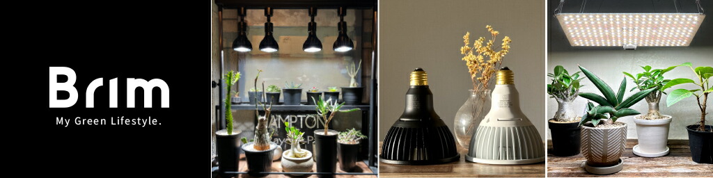 【楽天市場】BRIM(ブリム) 公式店 SOL 24W 植物育成ライト LED E26口金 フルスペクトル (5800K/4000K)：BRIM植物育成ライト