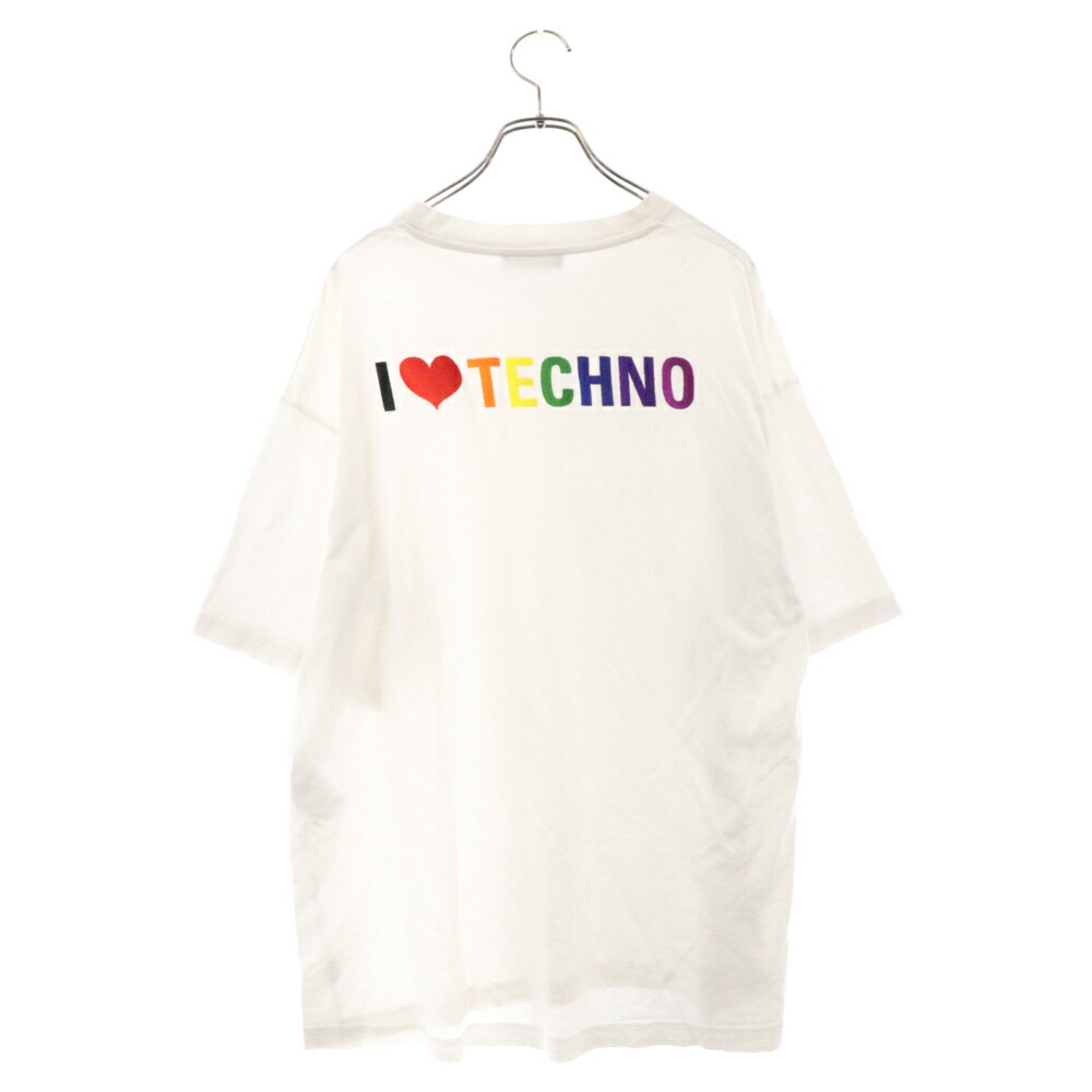 【楽天市場】BALENCIAGA(バレンシアガ) サイズ:S 19SS I Love Techno Tee アイラブテクノ半袖Tシャツ ...