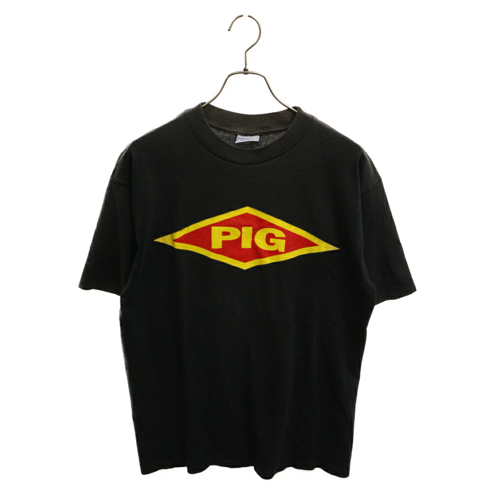 【楽天市場】VINTAGE(ヴィンテージ) サイズ:L 90s PIG RAYMOND WATTS Red RAW&SORE TEE ...