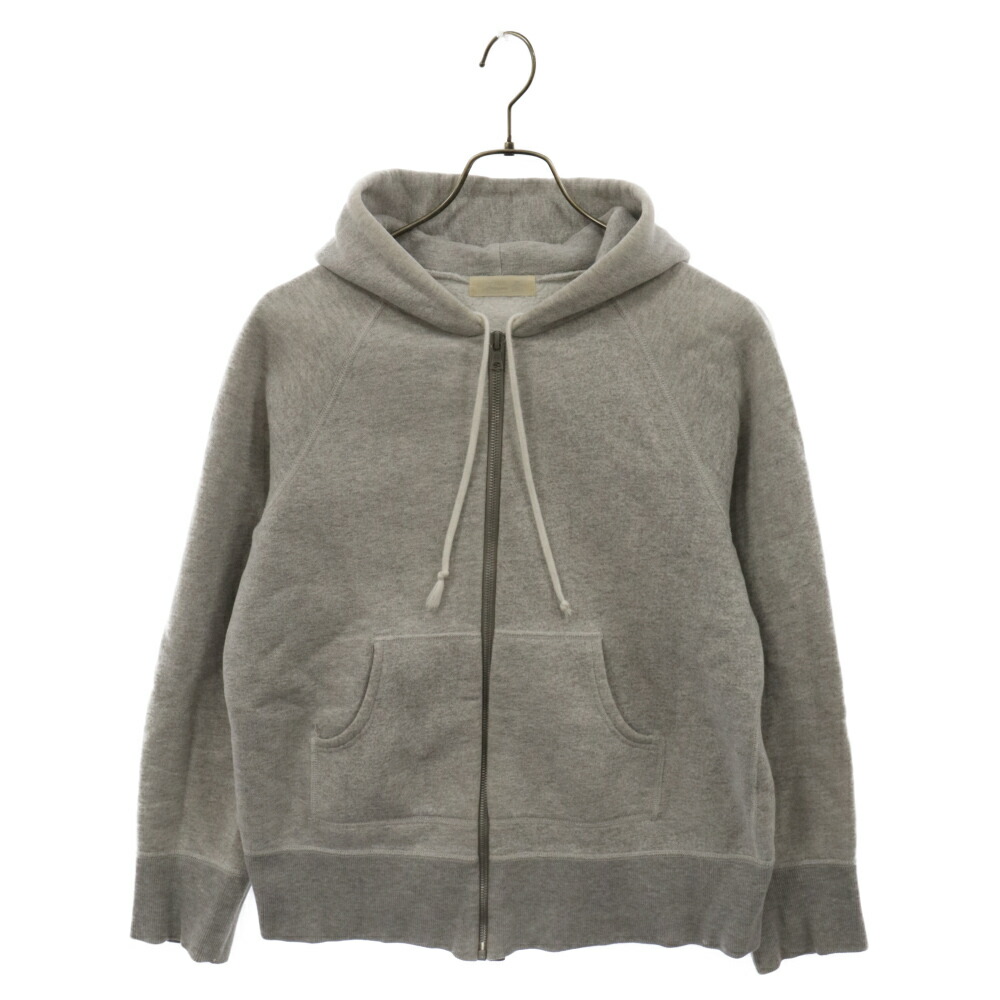 【楽天市場】DRAWER(ドゥロワー) サイズ:40 ツリウラケ スウェットジップパーカー グレー 6578-299-0001【中古】【程度B ...